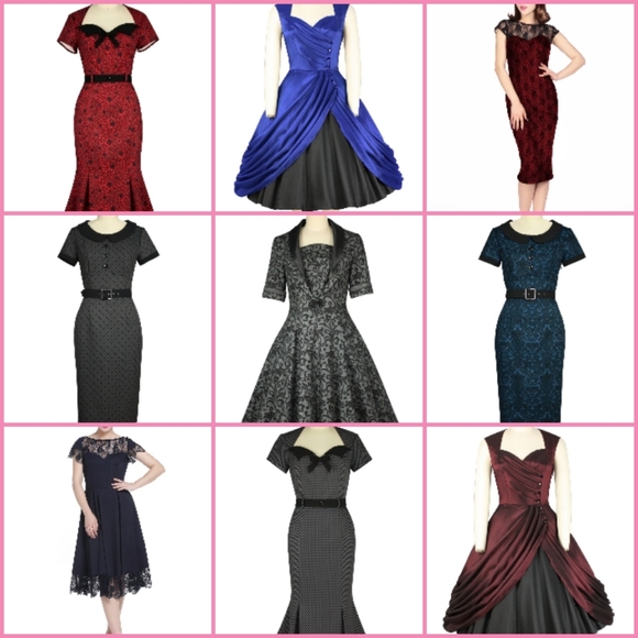 Dresses | 3 Mystery Box Pin Up Dresses | Poshmark